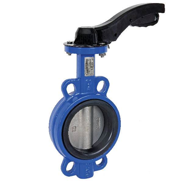 250mm ART125 Ductile Iron Wafer Butterfly Valve PN10/PN16