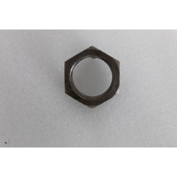 15mm Black Wrought Iron Backnut