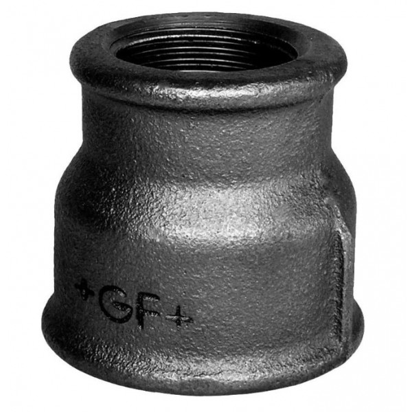 32 x 15mm F240 Black Malleable Iron Concentric Socket