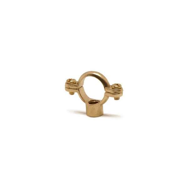 15mm x M10 A632 Metric Brass Single Pipe Ring
