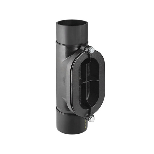 110mm Geberit HDPE Access Pipe c/w Oval Door 367.454.16.1